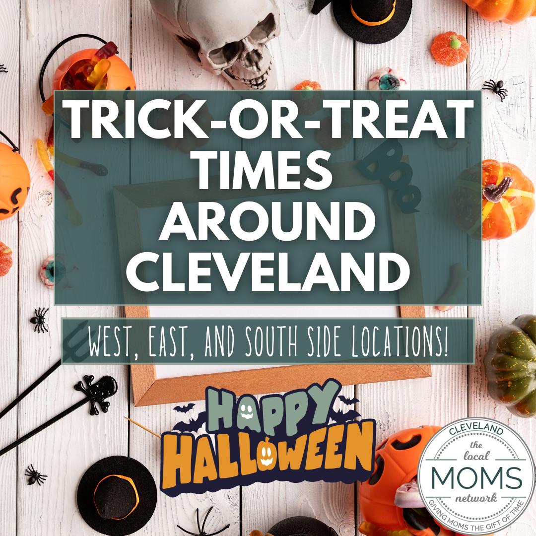Trick or Treat Times Around Cleveland - The Cleveland Moms