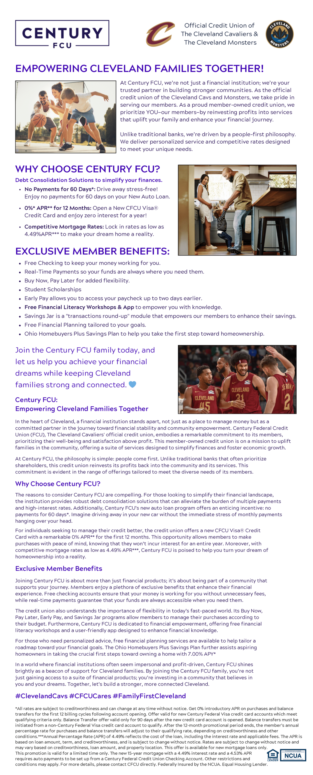 Local Business Spotlight: Century Federal Credit Union - The Cleveland Moms